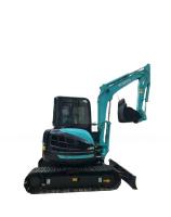 China Affordable Kobelco SK55SR Mini Excavator Excellent Condition 5025 KG Machine Weight for sale