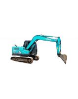 China Second Hand 7.5ton Kobelco SK75-8 Excavator with Crawler Chain and Low Working Hours for sale