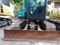 China Second Hand 7.5ton Kobelco SK75-8 Excavator with Crawler Chain and Low Working Hours for sale
