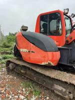 China Affordable Kubota Kx185-3 Second Hand Crawler Excavator with Original Hydraulic Valve for sale