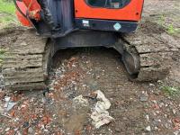 China Affordable Kubota Kx185-3 Second Hand Crawler Excavator with Original Hydraulic Valve for sale