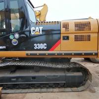 China Used Caterpillar 330C Crawler Excavator with Lower Working Hours and 182kw Power for sale