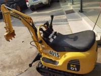 China Small Size Komatsu PC01 Excavator with 0.01m3 Bucket Capacity and Good Running Condition for sale