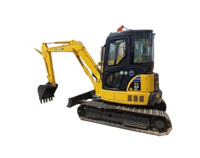 China Original Hydraulic Pump Komatsu PC55MR 5.5Ton Used Excavator with 1700 Working Hours for sale