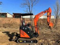 China Used Hitachi ZX17 Mini Excavator with 90% Condition and 0-2000 Working Hours for sale