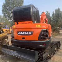 China Doosan DX60 Mini 6 Ton Crawler Excavator Imported from Korea with Original Hydraulic Pump for sale