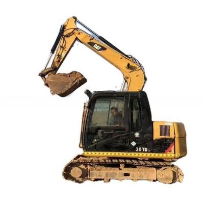 China 7000 KG Crawler Excavator 20 Ton Used Japan Imported CAT 307D with Lower Working Hours for sale