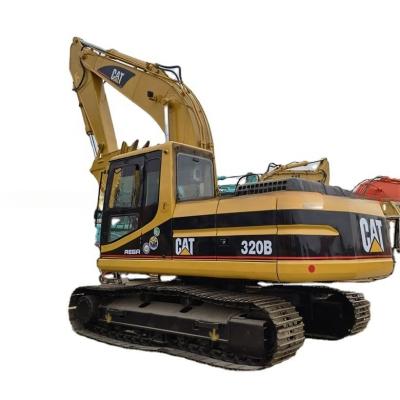 China Origin Hydraulic Cylinder Japan Cat 320 B Crawler Excavator Machine for Construction for sale