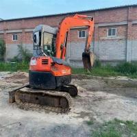 China Hitachi ZX 55 UR Crawler Excavator with Hydraulic Valve Origin Used and Refurbished for sale