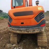 China 7TON Operating Weight Doosan DX75 Crawler Excavator Ready for Work and Origin Valve for sale
