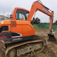 China 7TON Operating Weight Doosan DX75 Crawler Excavator Ready for Work and Origin Valve for sale