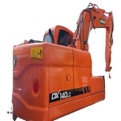 China 14 Ton Doosan DX 140LC Crawler Excavator with Low Working Hours Imported from Korea for sale