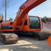China 14 Ton Doosan DX 140LC Crawler Excavator with Low Working Hours Imported from Korea for sale