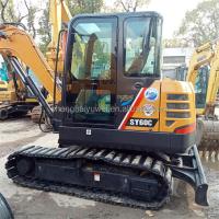China Construction Excavator Machinery 6TON Sany SY 60 C Crawler Excavator with Lower Hours for sale