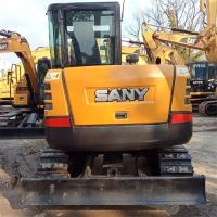 China Construction Excavator Machinery 6TON Sany SY 60 C Crawler Excavator with Lower Hours for sale