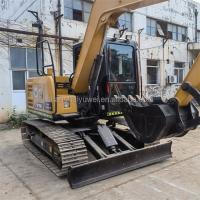 China Original Color 7 Tons Used Sany SY 75 C Crawler Excavator with 3L Displacement for sale