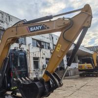 China Original Color 7 Tons Used Sany SY 75 C Crawler Excavator with 3L Displacement for sale