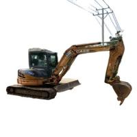 China America Made 5.5 Ton Used CASE CX55B Mini Excavator Digger with Low Working Hours for sale