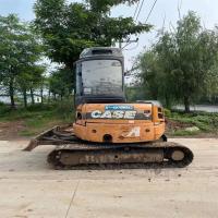 China America Made 5.5 Ton Used CASE CX55B Mini Excavator Digger with Low Working Hours for sale