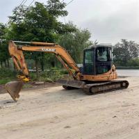 China America Made 5.5 Ton Used CASE CX55B Mini Excavator Digger with Low Working Hours for sale