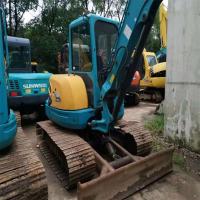China Lower Working Hours 4.92ton Operating Weight Kubota KX 161 Used Mini Digger Excavator for sale