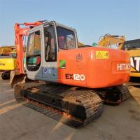 China Japan Imported 6 Ton Hitachi EX 120-5 Used Excavator and Operating Weight of 11.8ton for sale