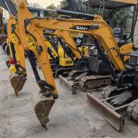 China 2021 Used SANY SY 16C Crawler Excavator with Original Hydraulic Valve in Good Condition for sale