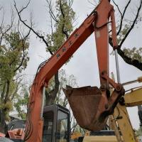 China Japan Imported 7.6 Ton Hitachi ZX75UR Used Excavator with Original Hydraulic Valve for sale