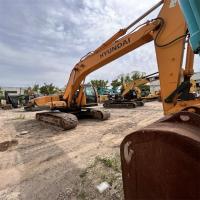 China Used Hyundai R215-9T Excavator in Good Condition 22ton Second Hand Crawler Excavator for sale