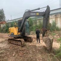 China Good Condition Original Volvo EC 80D Crawler Excavator 8 Ton Digger at 1211 Working Hours for sale
