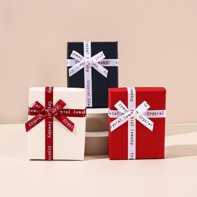 China Customized Ornaments Jewelry Packaging Box Paper Fashionable for sale