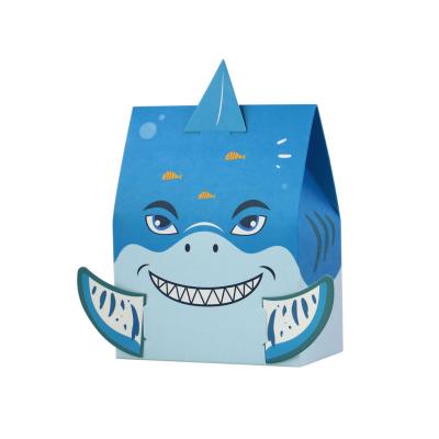 China Shark Biodegradable Paper Food Packaging Wedding Candy Box 150g/Pcs for sale