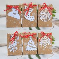 China 250g Kraft Paper Christmas Food Packaging Paper Bag For Cake Candy for sale
