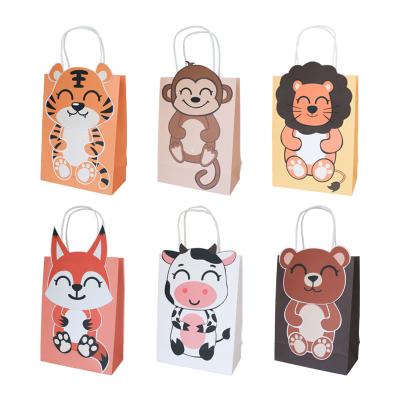 China Biodegradable Cardboard Wine Totes Custom Cardboard Bags 16*8*20cm for sale