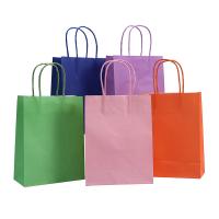 China OEM ODM Eco Friendly Kraft Bags Fast Food Paper Bags 17*17*23cm for sale
