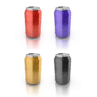 China 150ml 250ml 330ml Aluminum Beverage Packaging Cans UV Printing for sale