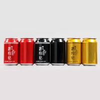 China 11oz Soft Drinks Food Beverage Packaging 330ml Aluminum Cans for sale