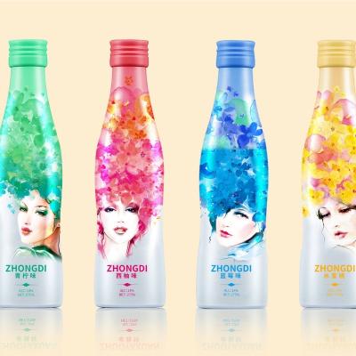 China KTV Cocktail 700ml Beverage Glass Bottle 24oz Wine Packaging for sale