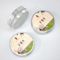 China Recyclable 60ml Strong Seal Empty Tea Cans Tea Packaging Tin Box for sale