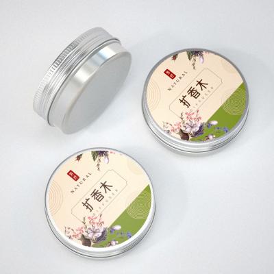 China Recyclable 60ml Strong Seal Empty Tea Cans Tea Packaging Tin Box for sale