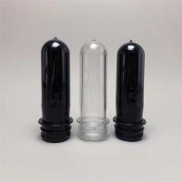 China Transparent PET Plastic Preforms High Clarity Crystal Clear Long Shelf Life for sale