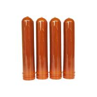 China Disinfectant Bottle Embryos Cosmetic Tube Embryos High Gloss Gold Food Grade PET Bottle Embryos for sale