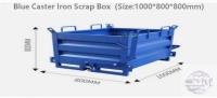 China Industrial Iron Pallet Box Heavy Duty Warehouse Storage Bin for sale