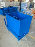 China Industrial Iron Pallet Box Heavy Duty Warehouse Storage Bin for sale