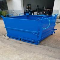 China Heavy Duty Stackable Steel Storage Bin Industrial Transit Box for Workshop for sale