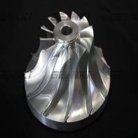 China GD Impeller Gas Turbine Wheel 5 Axis Locomotive Cnc Machining Aviation Parts for sale