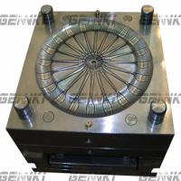 China PS PP 2738 Single Cavity Injection Mold 2344 Cold Runner Mirror Cap Cover for sale