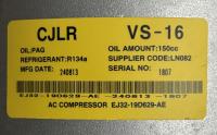 China Enhanced Comfort Hanon Compressor Ca500wseaa05 Land Rover Discovery 2.0 2014- Ej32-19d629-ae for sale