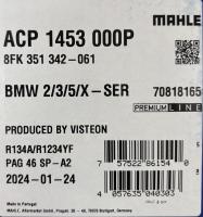 China Electric Hybrid Mahle Ac Compressor BMW X1 F48 PHEV 2020 64 52 6 998 210 Powerful Compression ACP 1453 000P for sale