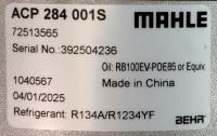 China MAHLE Car AC Compressor ACP 284 001S HONDA CRV 1.5L 2017- High Cooling Efficiency​ for sale